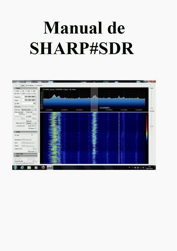 Manual de SHARP#SDR - La Biblioteca